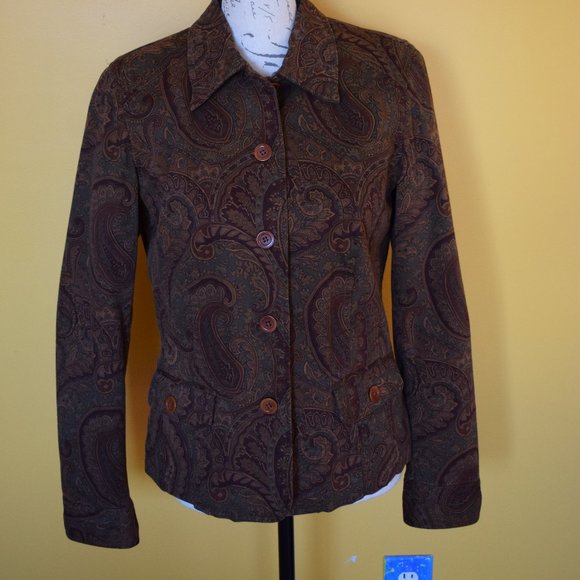 Jones New York | Jackets & Coats | Jones Ny Signature Jacket Paisley ...